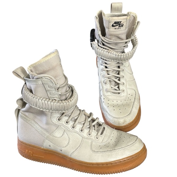 Nike | Shoes | Nike Air Force Sf Af1 Special Field Light Bone Shoes ...